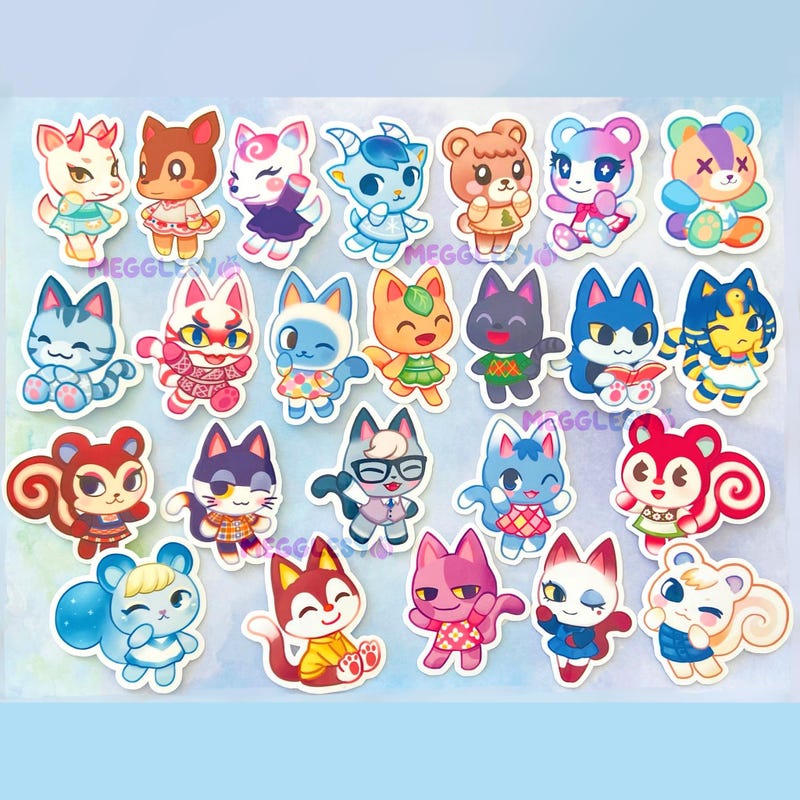 Acnh Stickers - Etsy