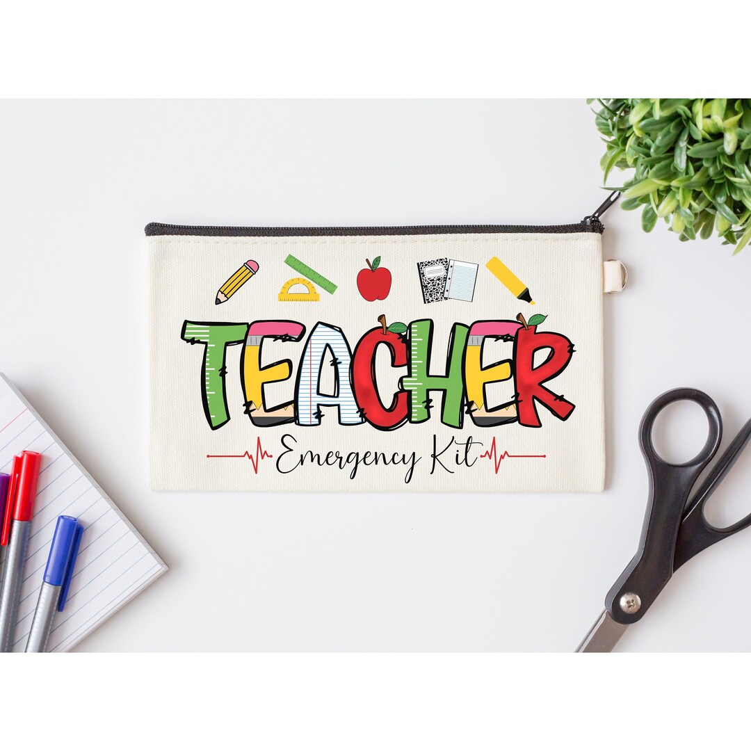 Teacher Survival Kit Bag, Teacher Gift Ideas, Teacher Appreciation Gift ...