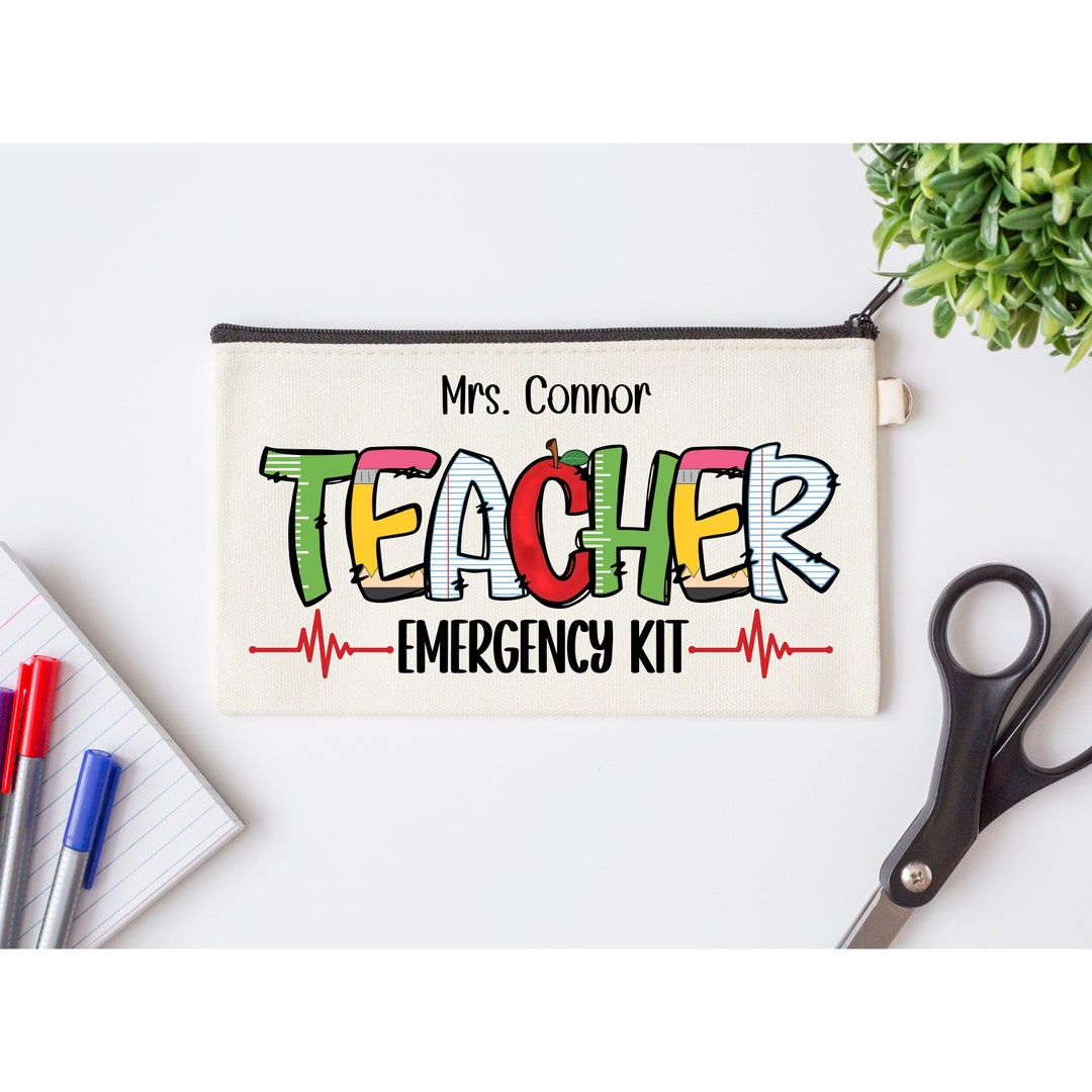 Teacher Survival Kit Bag, Teacher Gift Ideas, Teacher Appreciation Gift ...