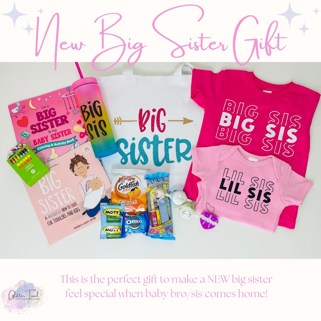 Big Sister Gift Box, Personalized Big Sister Gifts, Big Sister Gift Bag ...