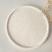9 Color Options, Large Round Speckled Serving Tray, White Centerpiece ...
