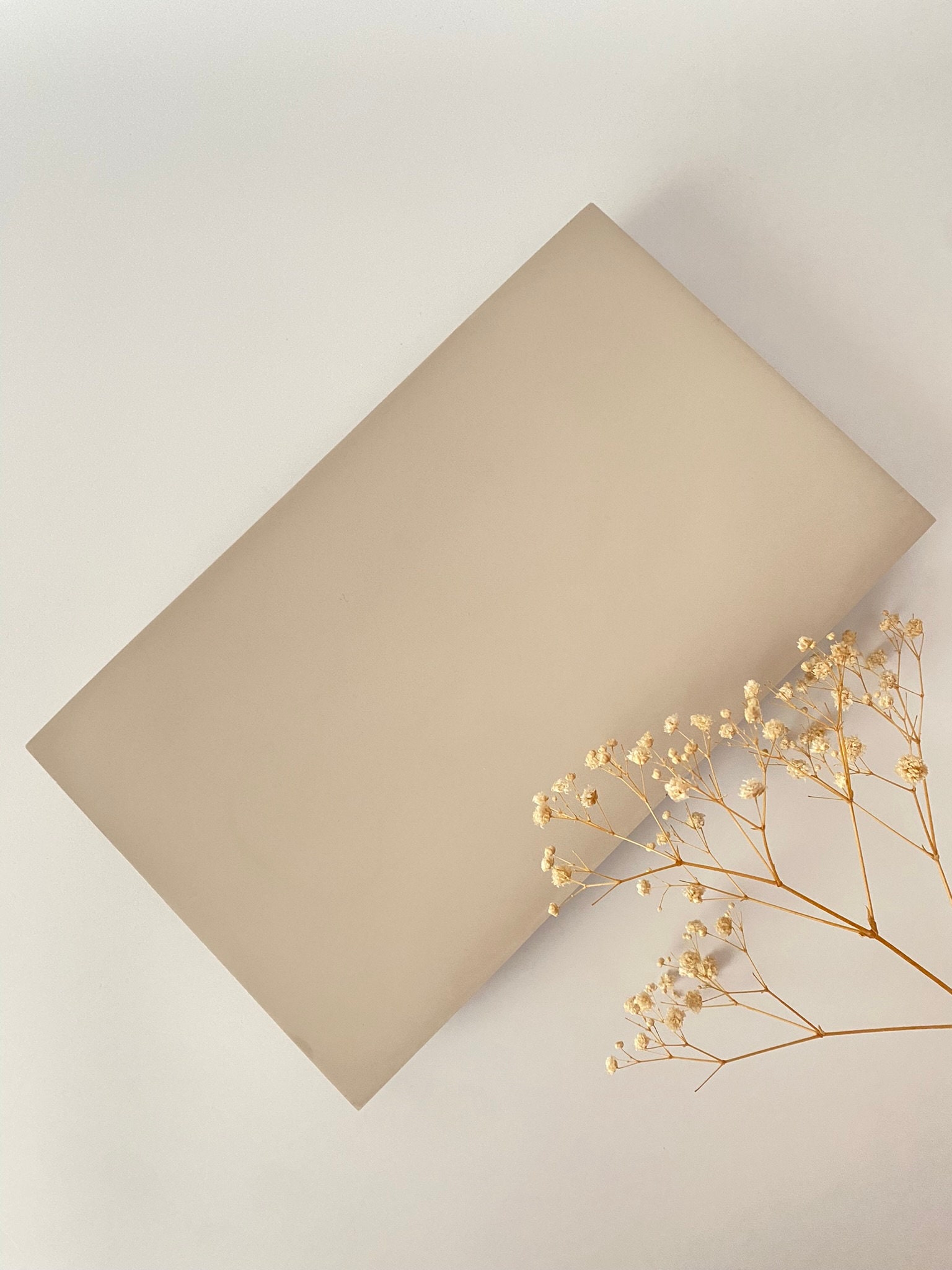 Decorative Rectangular Concrete Riser Tray, Concrete Stand in 9 Color ...