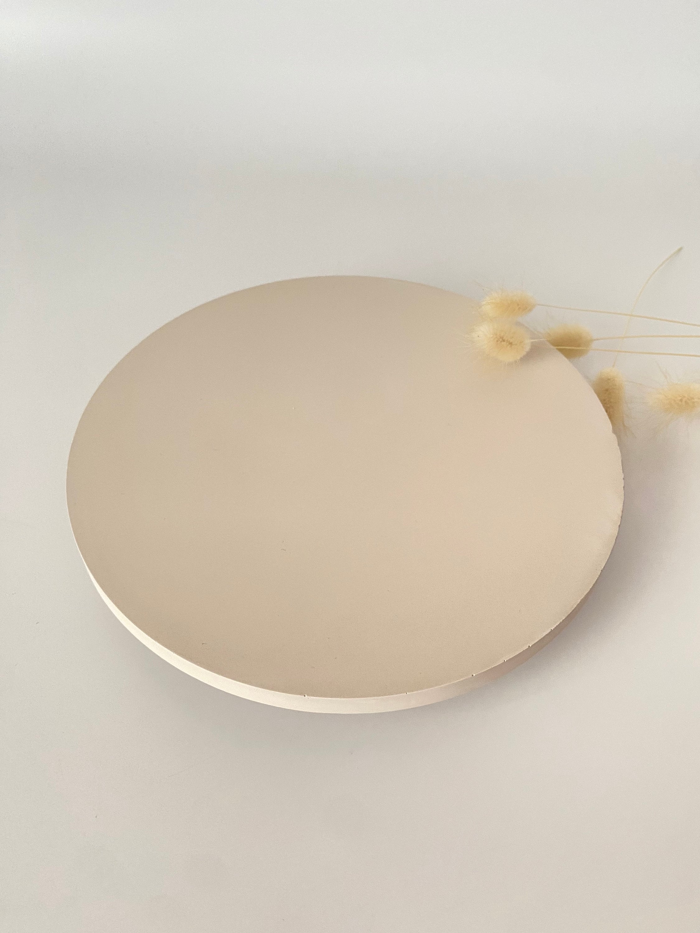 9 Color Options of Round Stone Riser Tray, Kitchen/ Livingroom Decor ...