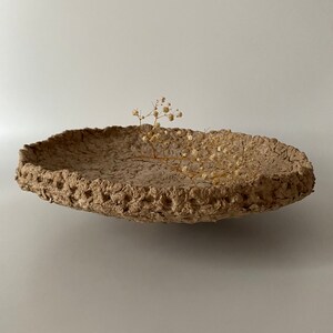 12.2 Inch Farmhouse Paper Mache Centerpiece, Large Paper Mache Decor ...