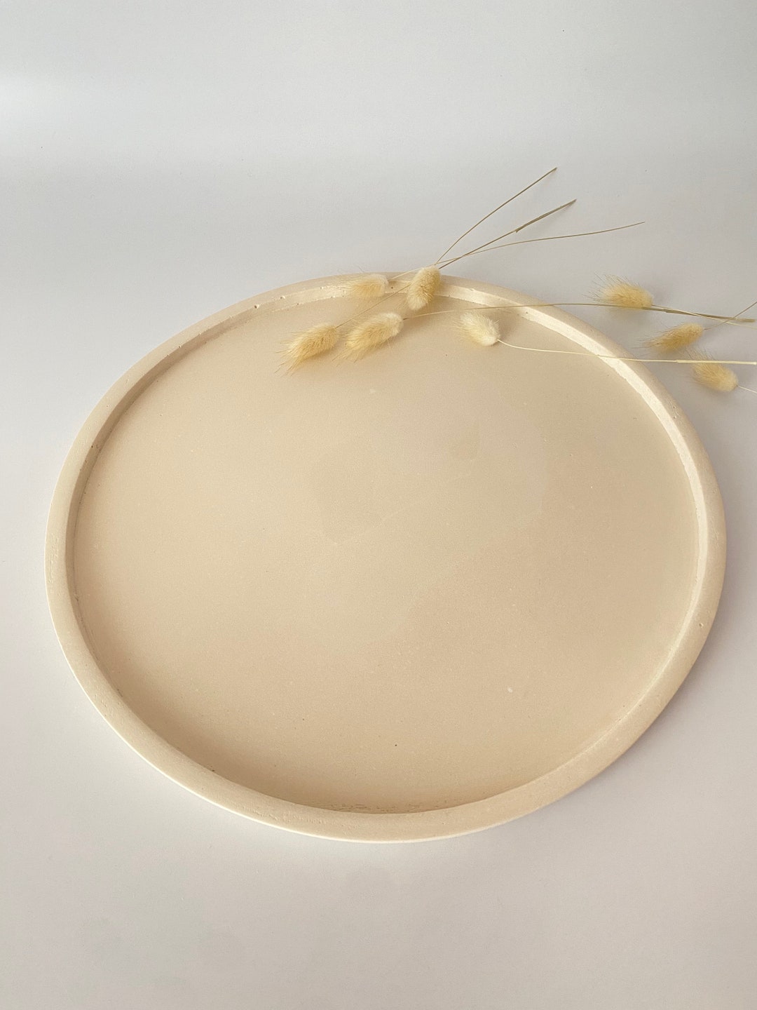 9 Color Options, Large Round Vanity Tray, Large Serving Tray, Catchall ...