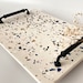 Rectangle Terrazzo Displaying Tray, Serving Tray for Kitchen ...