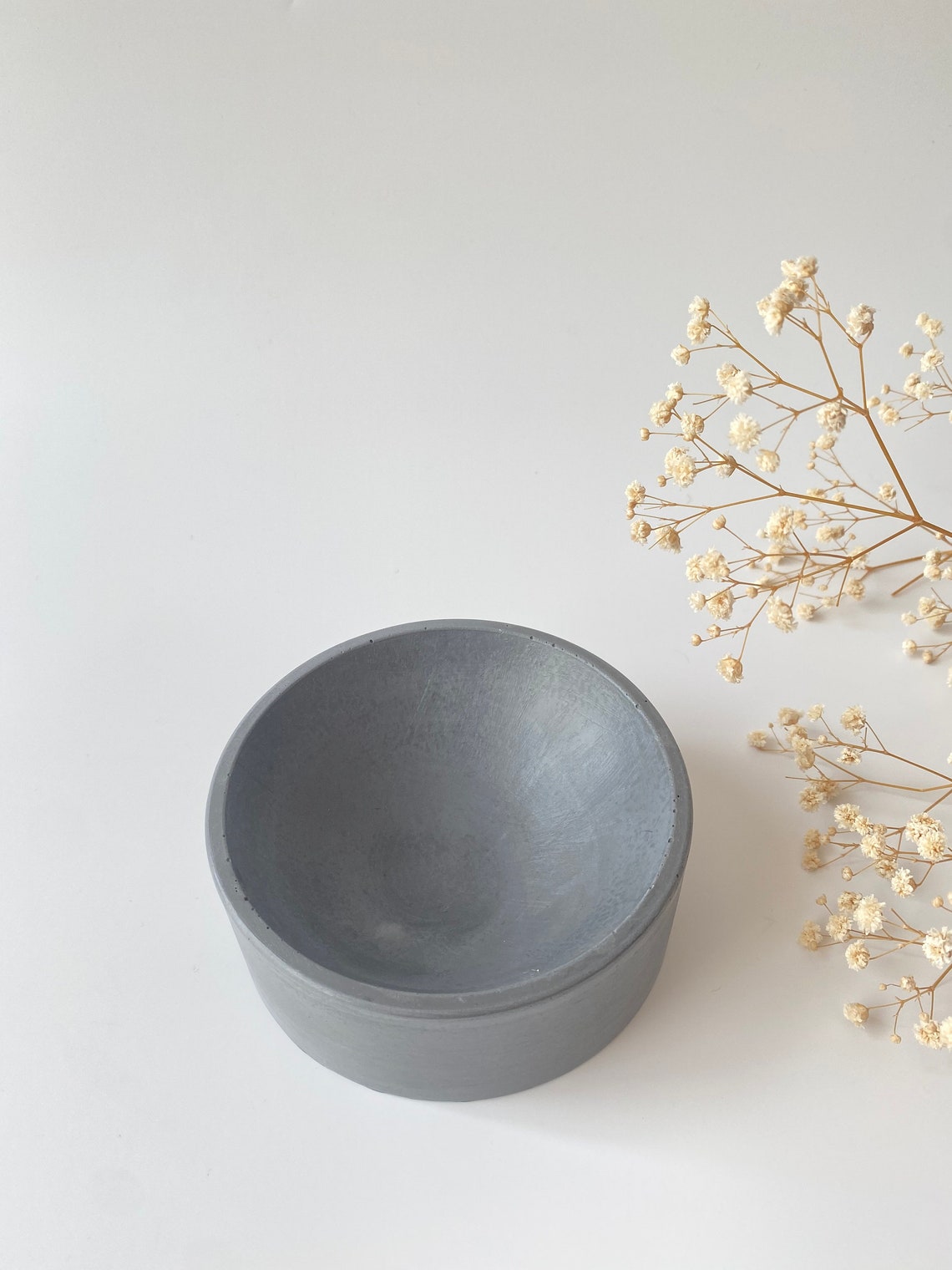 Minimalist Concrete Dish Concrete Jar Concrete Bowl New - Etsy