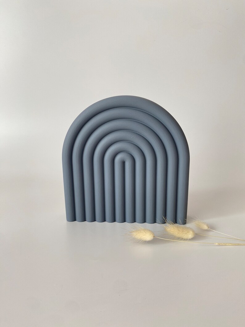 Rainbow Arch Set Decor, Concrete Arch Decor, Gray Tone Arch Decor Set ...