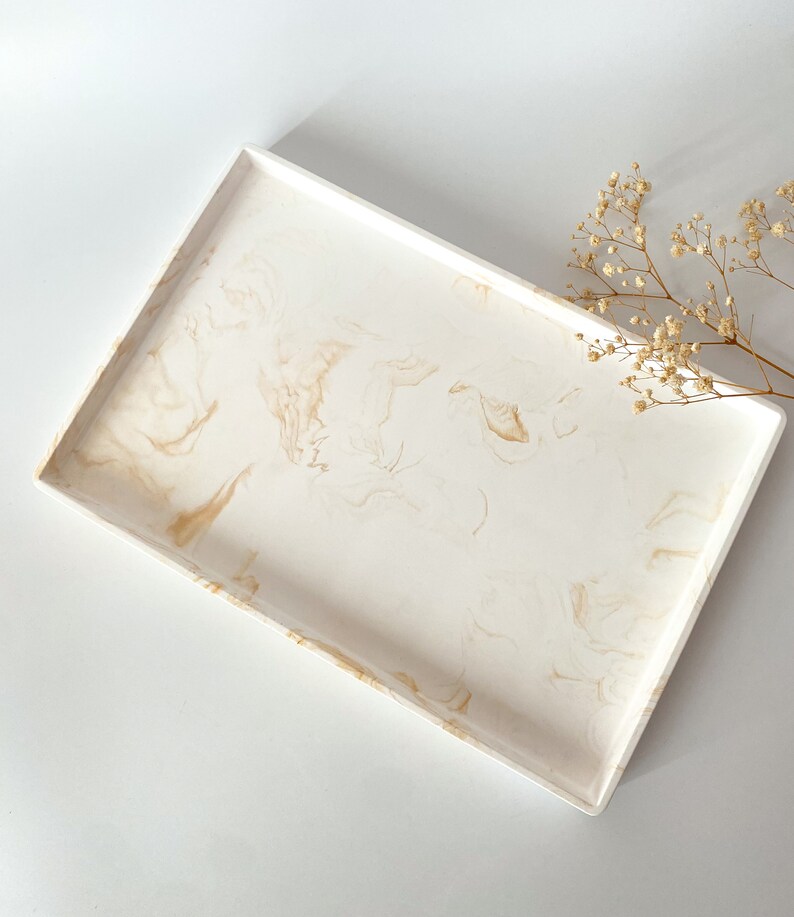 Large Rectangle 30x20cm Serving Tray, Catchall Tray, Vanity Tray ...