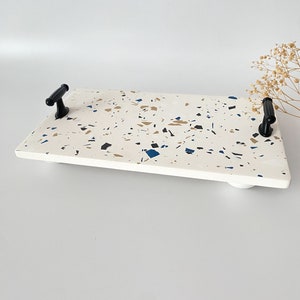 Rectangle Terrazzo Tray With Handle or Without Handle, Decorative ...