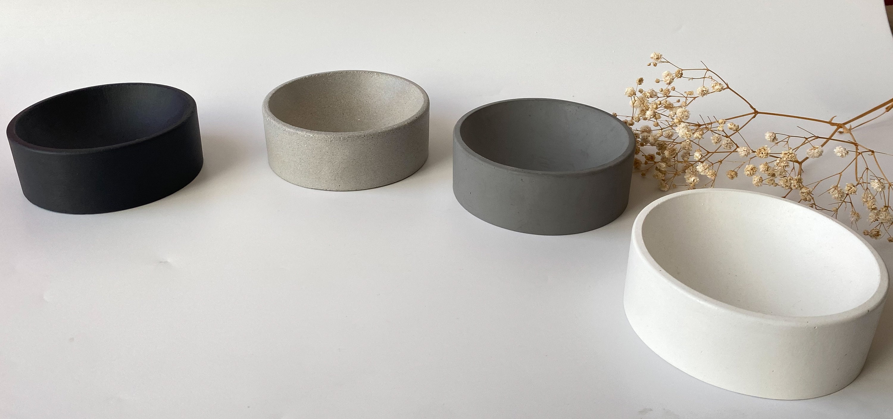 Minimalist Concrete Dish, Concrete Jar, Concrete Bowl, New Style ...