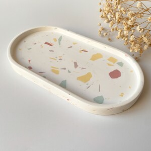Set of 6 Pieceterrazzo Serving Trays, Terrazzo Dinning Table Trays ...