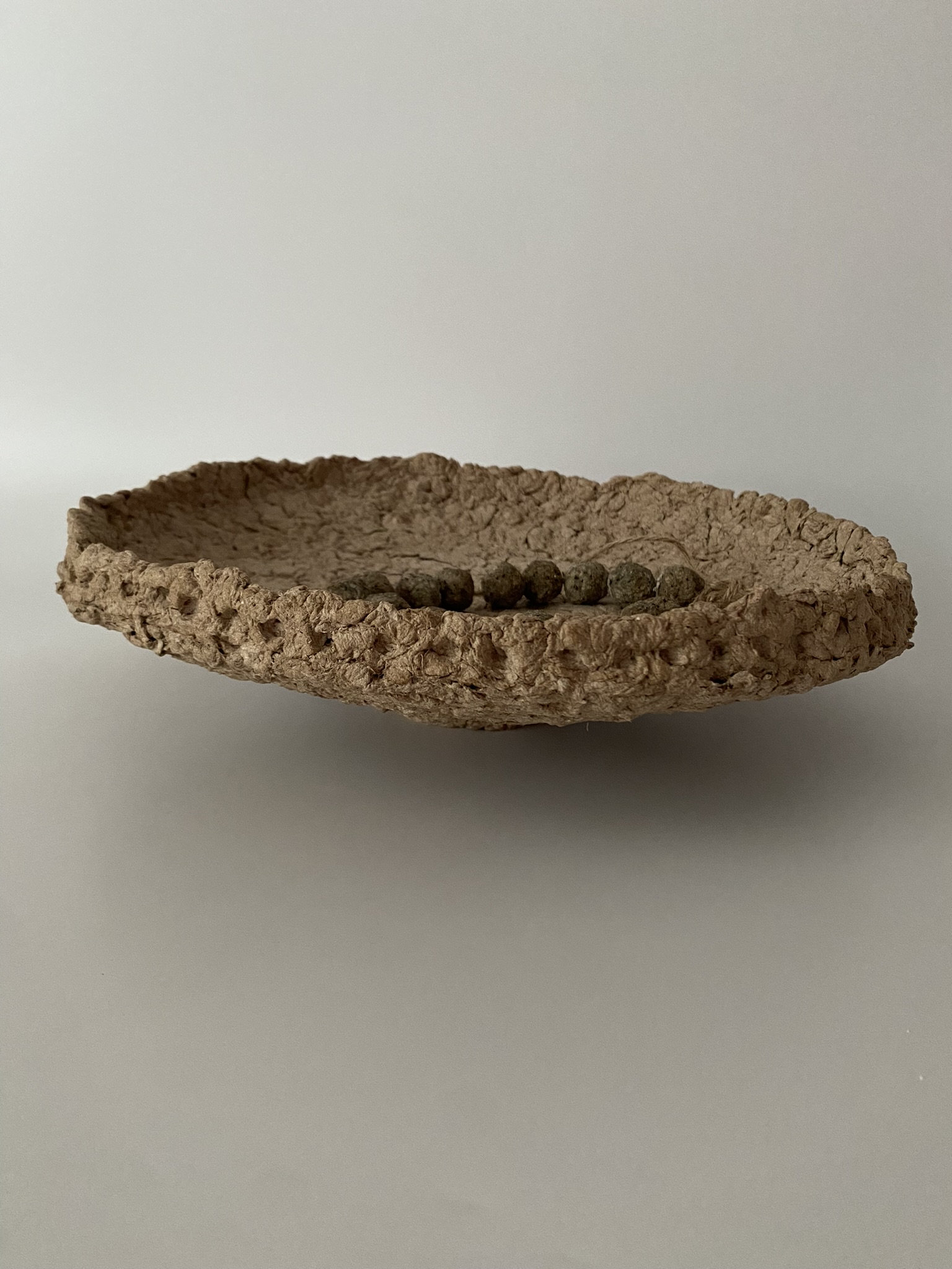 12.2 Inch Farmhouse Paper Mache Centerpiece, Large Paper Mache Decor ...