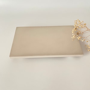 Decorative Rectangular Concrete Riser Tray, Concrete Stand in 9 Color ...