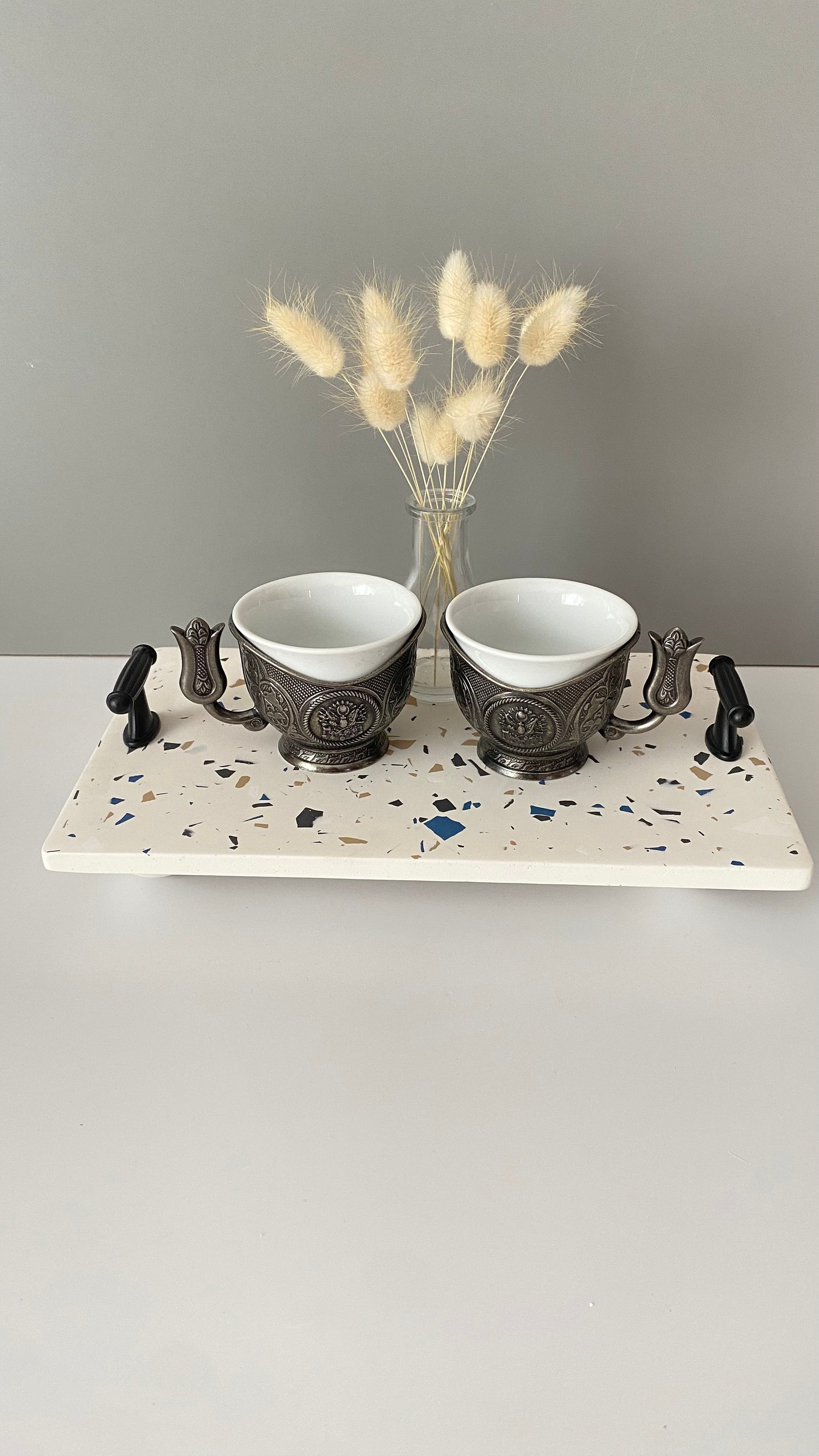 Rectangle Terrazzo Tray With Handle or Without Handle, Decorative ...