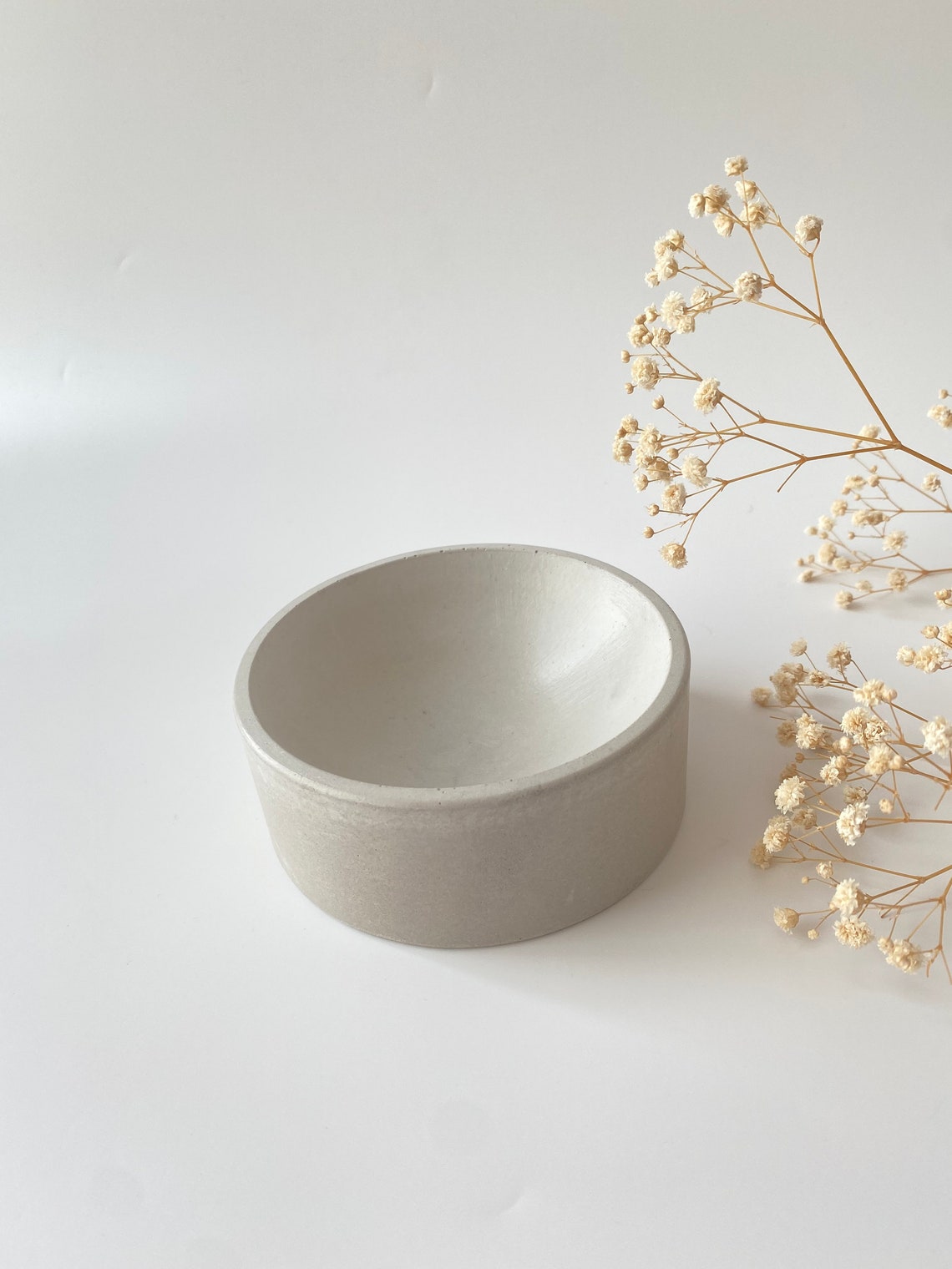 Minimalist Concrete Dish Concrete Jar Concrete Bowl New - Etsy