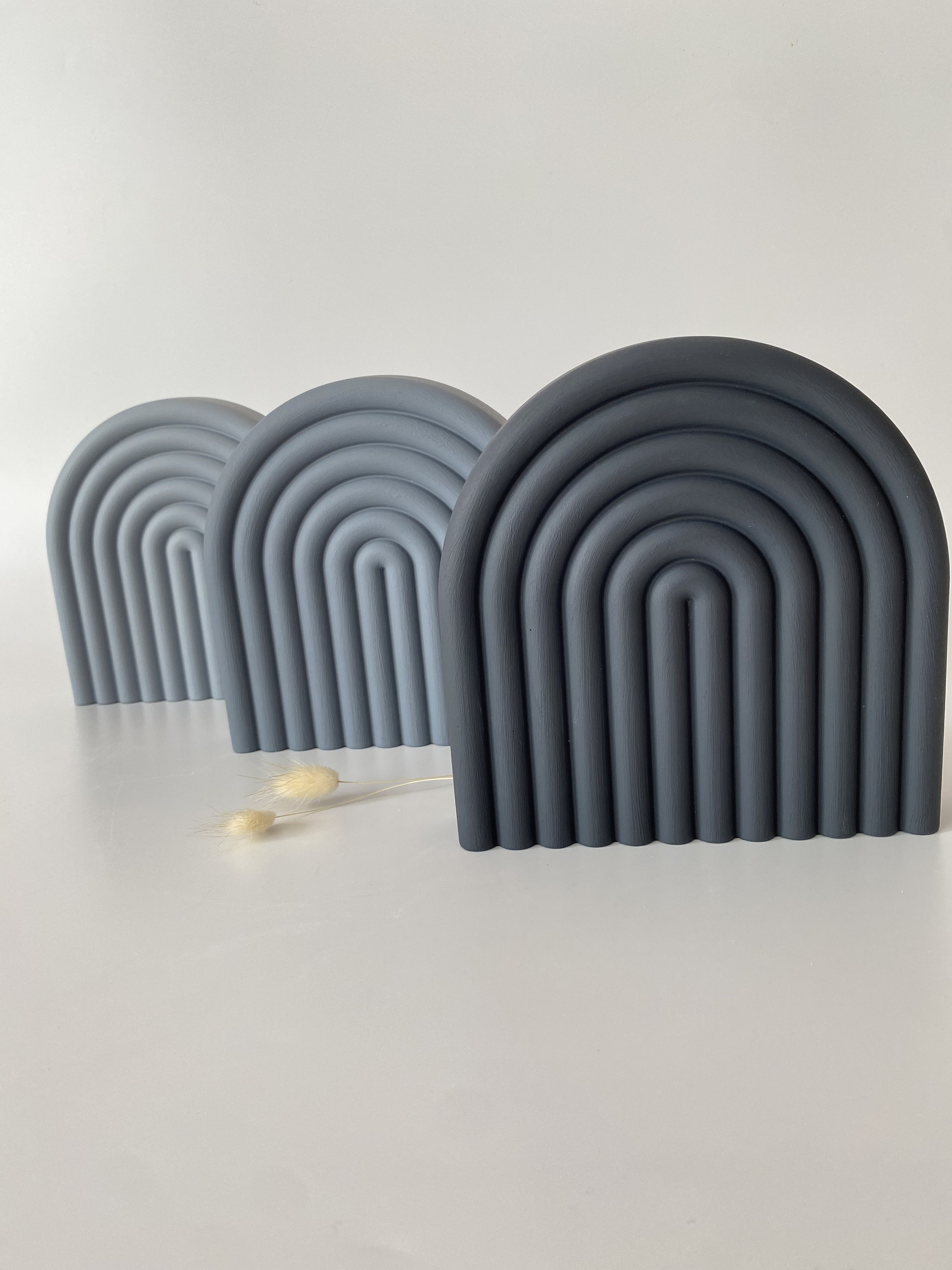 Rainbow Arch Set Decor, Concrete Arch Decor, Gray Tone Arch Decor Set ...