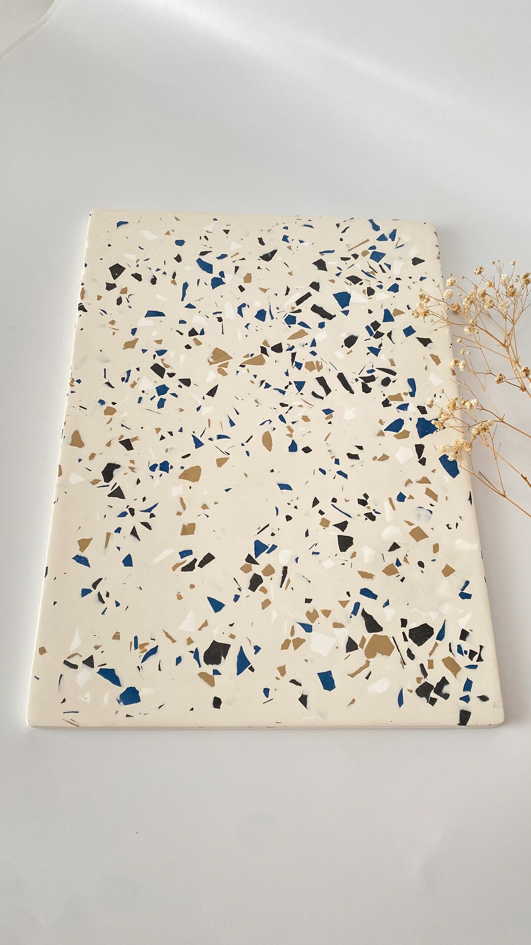 Rectangle Terrazzo Displaying Tray, Serving Tray for Kitchen ...