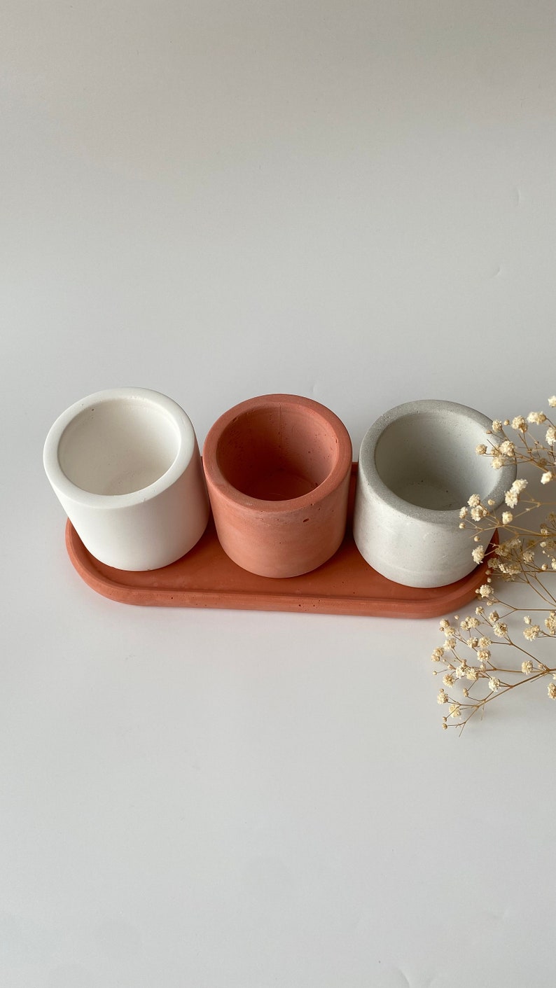 Small Minimalist Indoor/ Outdoor Houseplant Pot Small Plant - Etsy