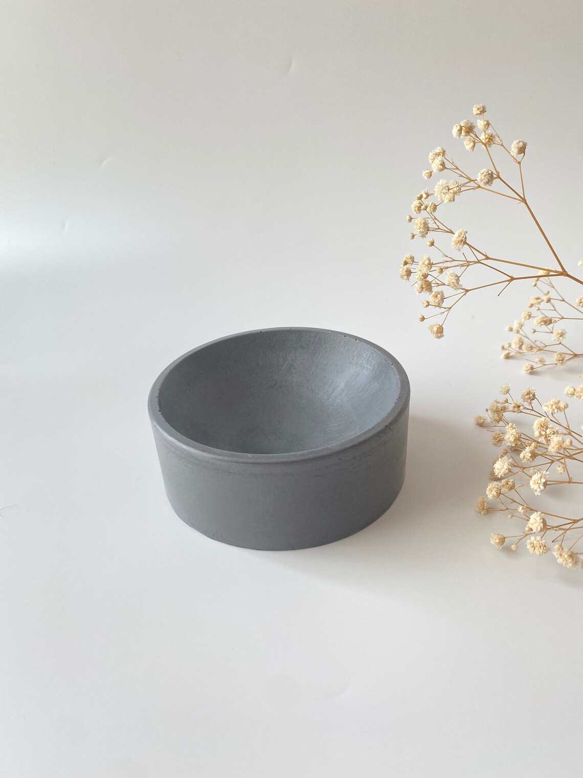 Minimalist Concrete Dish Concrete Jar Concrete Bowl New - Etsy