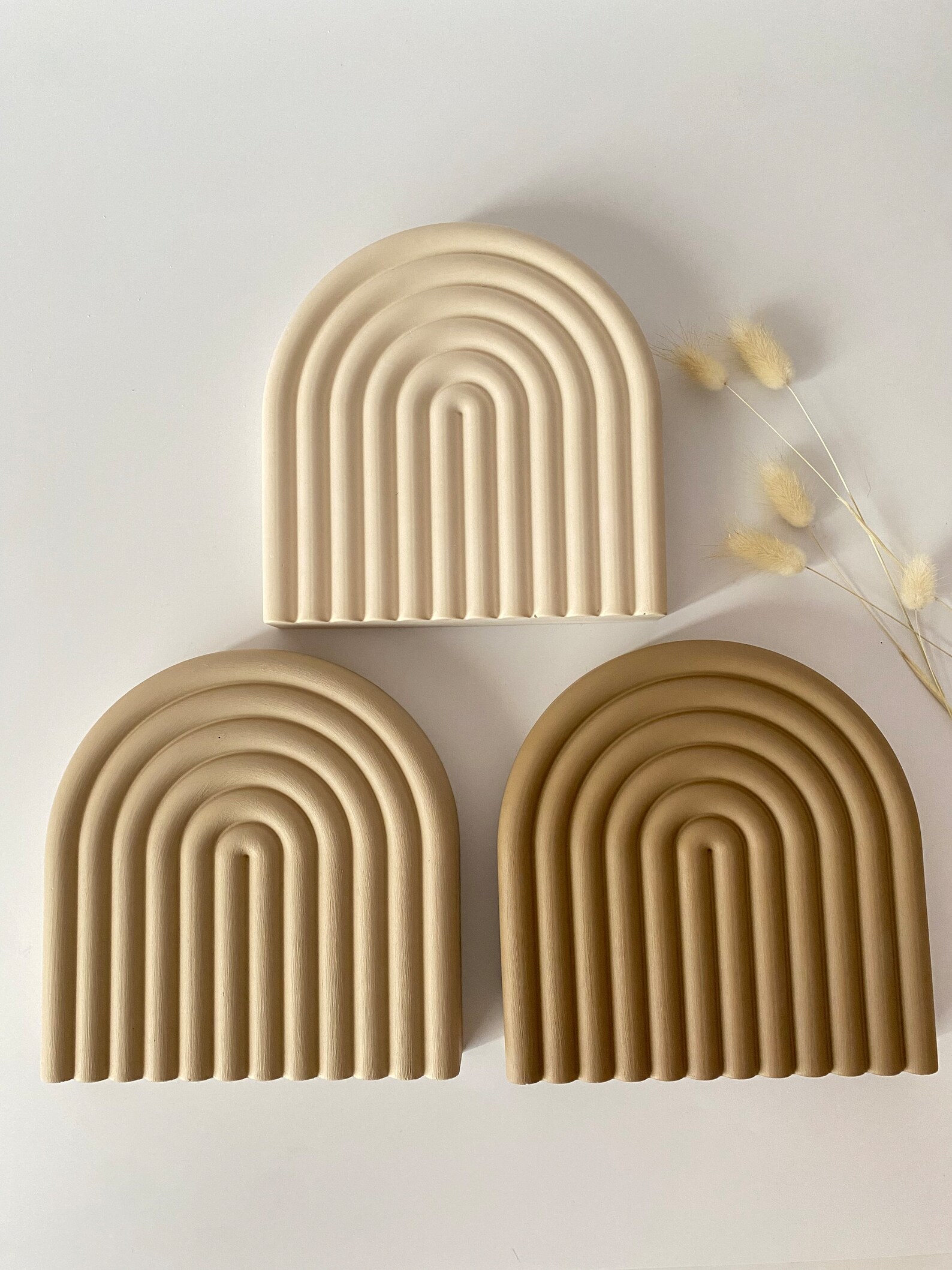 Rainbow Arch Set Decor, Concrete Arch Decor, Pastel Arch Decor Set ...