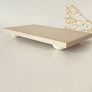 Decorative Rectangular Concrete Riser Tray, Concrete Stand in 9 Color ...