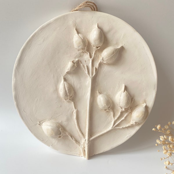 Botanical Bas Relief - Etsy