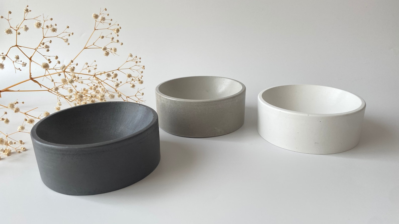 Minimalist Concrete Dish Concrete Jar Concrete Bowl New - Etsy