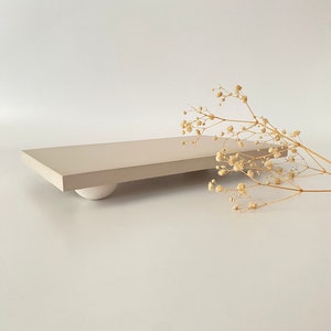 Decorative Rectangular Concrete Riser Tray, Concrete Stand in 9 Color ...