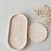 Set of Terrazzo Vanity Tray, Terrazzo Trinket Dish, Round Coasters ...