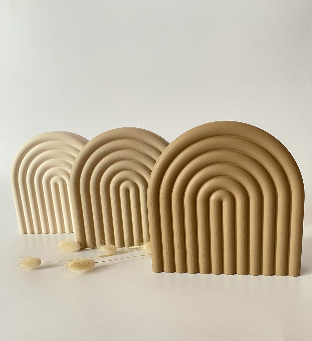 Rainbow Arch Set Decor, Concrete Arch Decor, Pastel Arch Decor Set ...