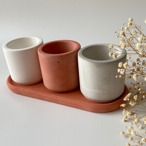 Small Minimalist Indoor/ Outdoor Houseplant Pot, Small Plant Pot ...