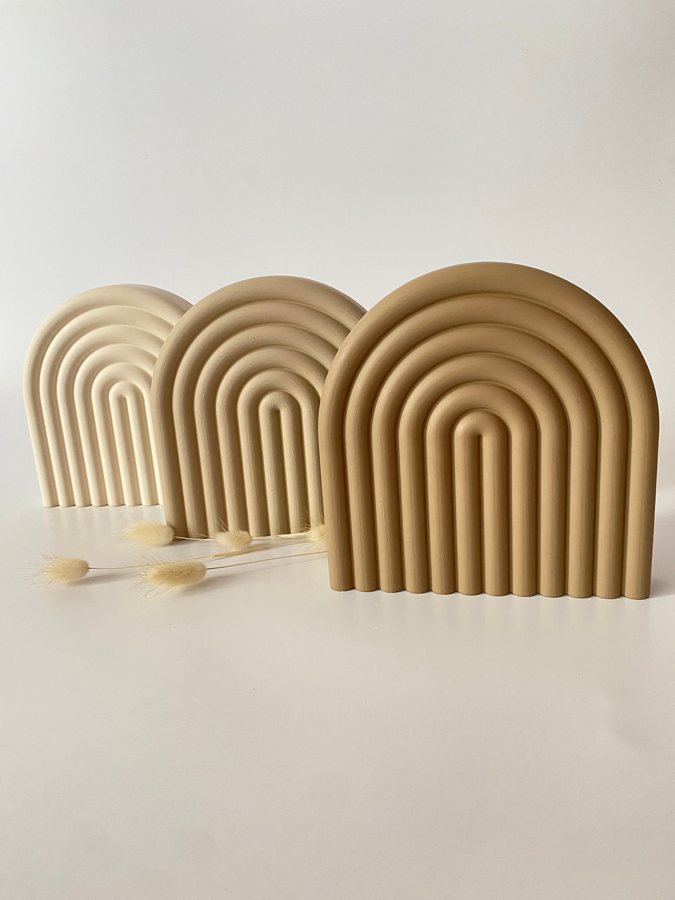 Rainbow Arch Set Decor, Concrete Arch Decor, Pastel Arch Decor Set ...