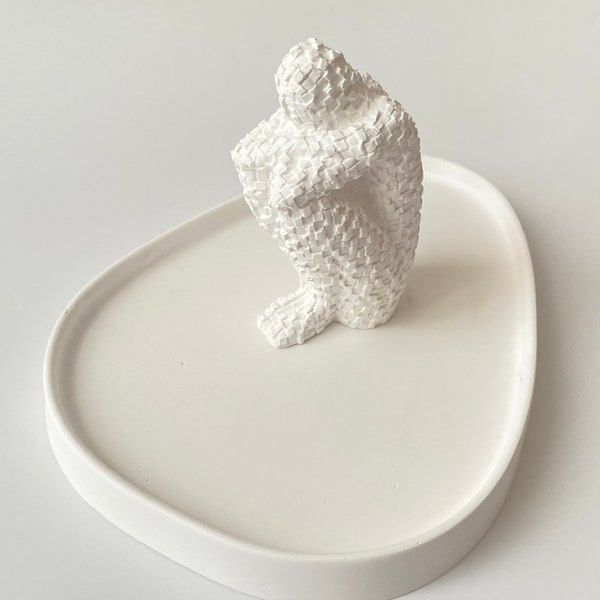 Concrete Man Sculpture - Etsy