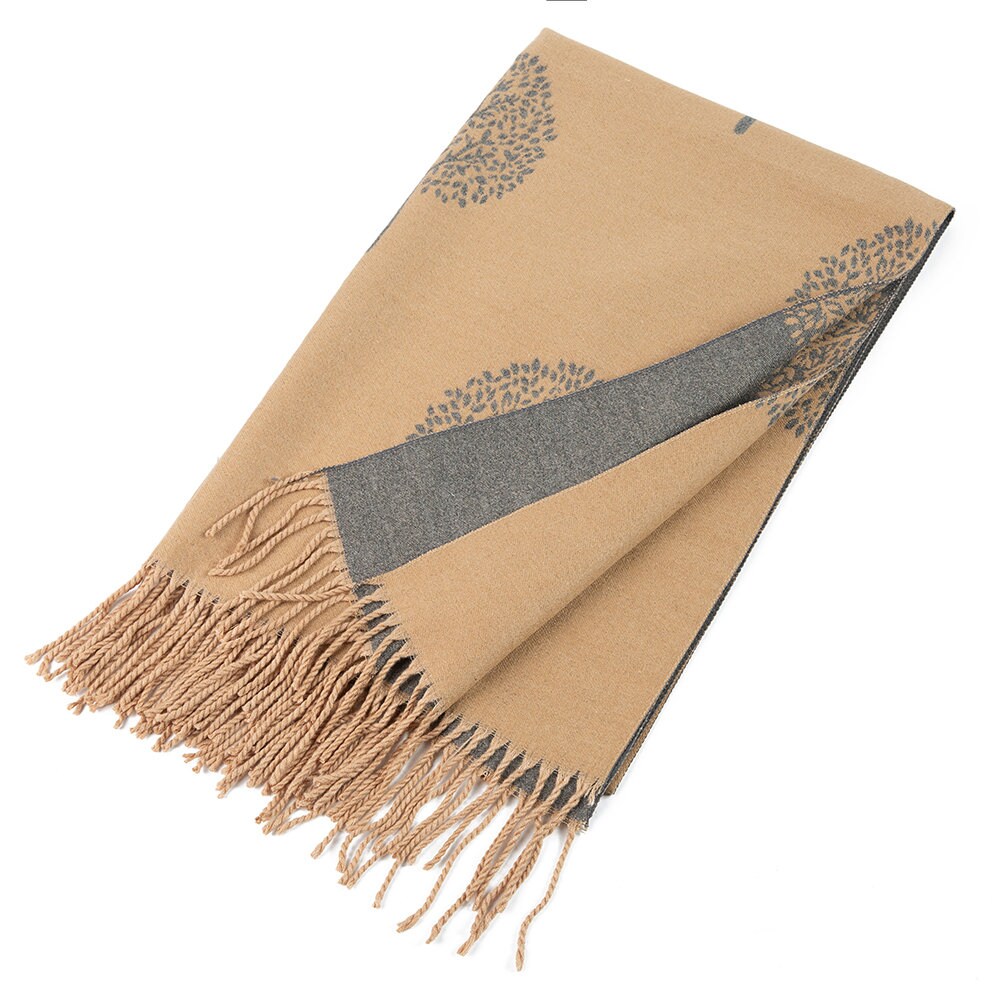 Mulberry Tree Scarf Reversible Long Cashmere Soft Women Ladies - Etsy UK