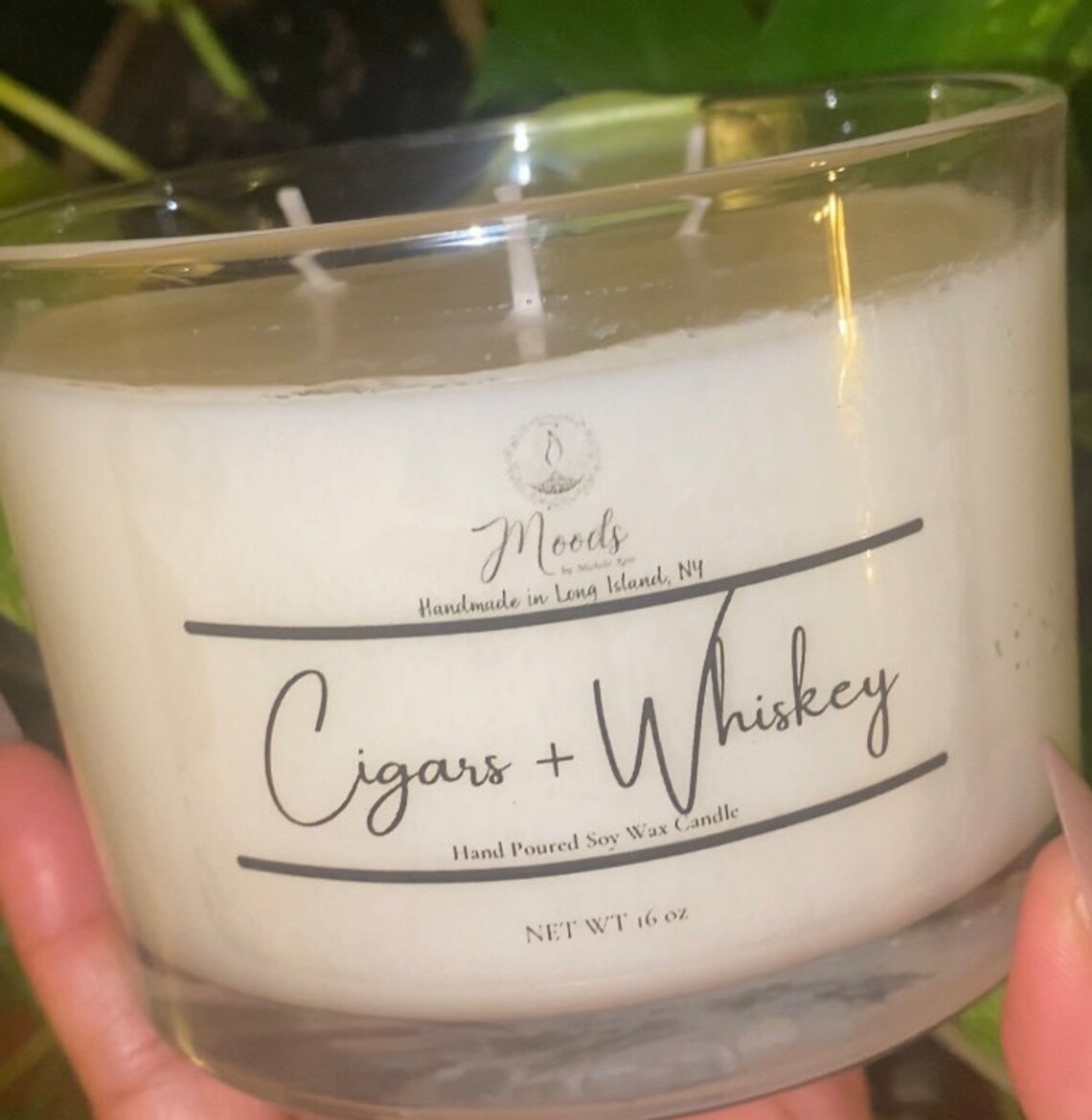 Cigars + Whiskey Candle 16oz - Etsy