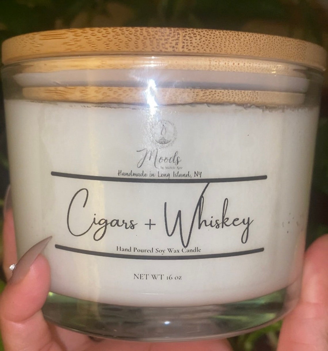 Cigars + Whiskey Candle 16oz - Etsy