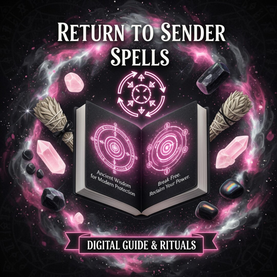 Return to Sender Spell Book Guide | Self-defense Magic (PDF) - Etsy
