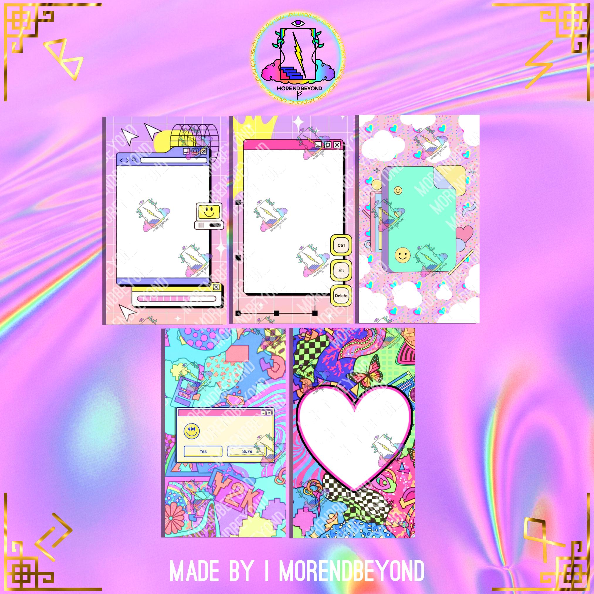 23 Y2k Vintage | Customizable | Printable Oracle Cards Tarot Deck | JPG ...