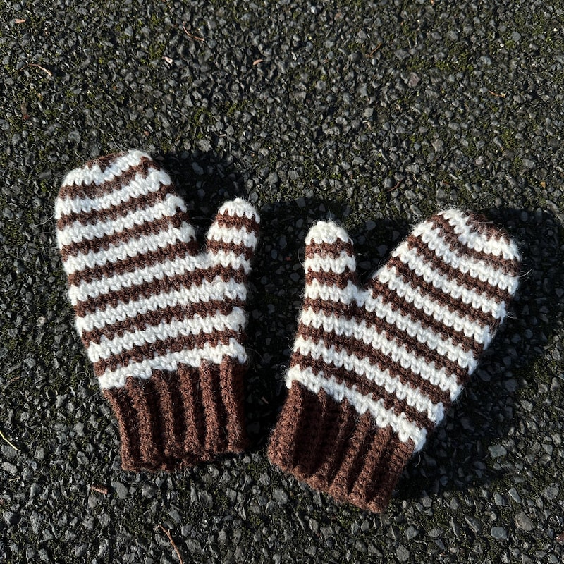 Crochet Mittens - Etsy