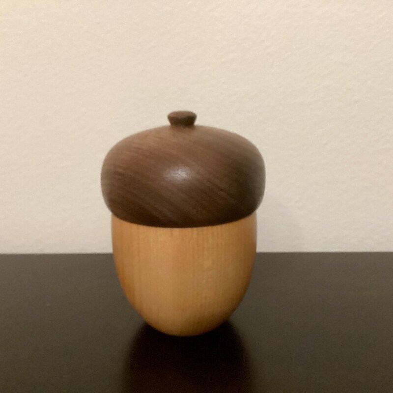 Carved Acorns - Etsy