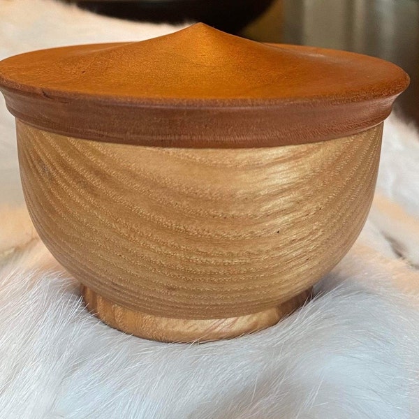 Wood Turned Box - Etsy
