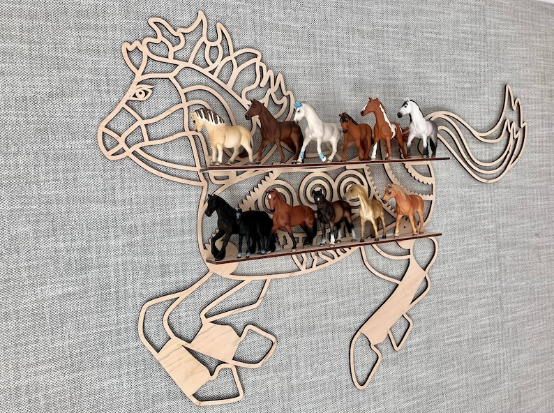 Schleich Horse Shelf Coletta - Etsy