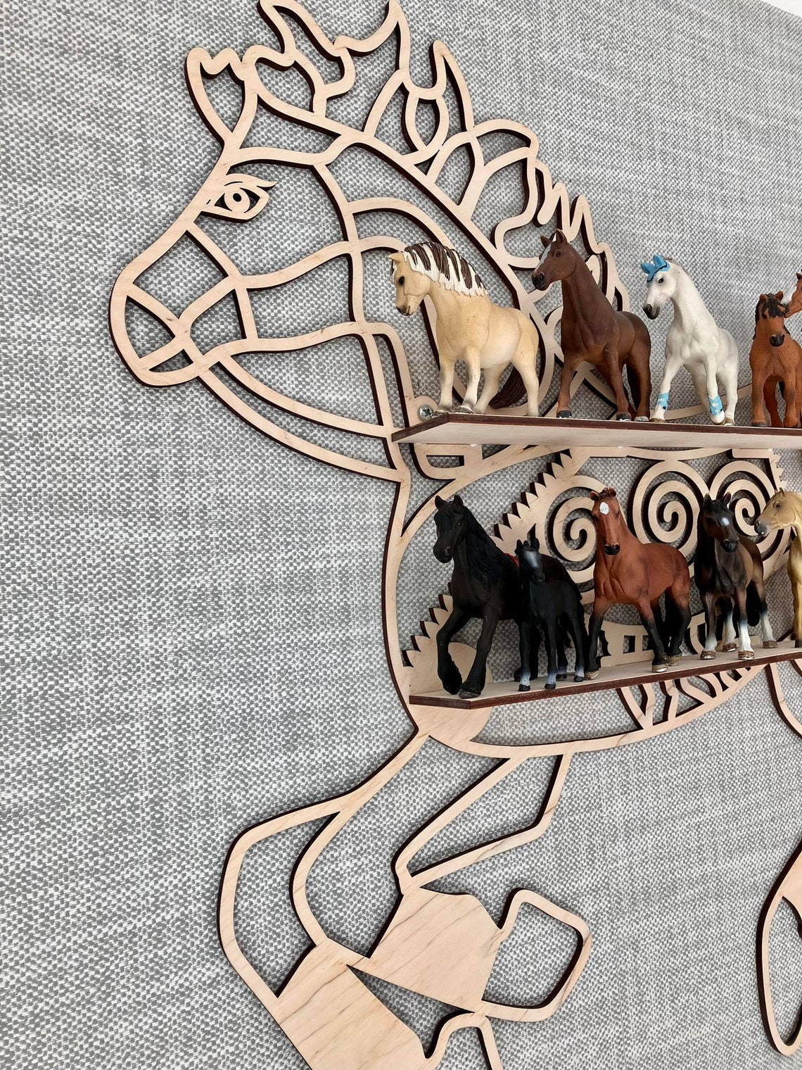 Schleich Horse Shelf Coletta - Etsy