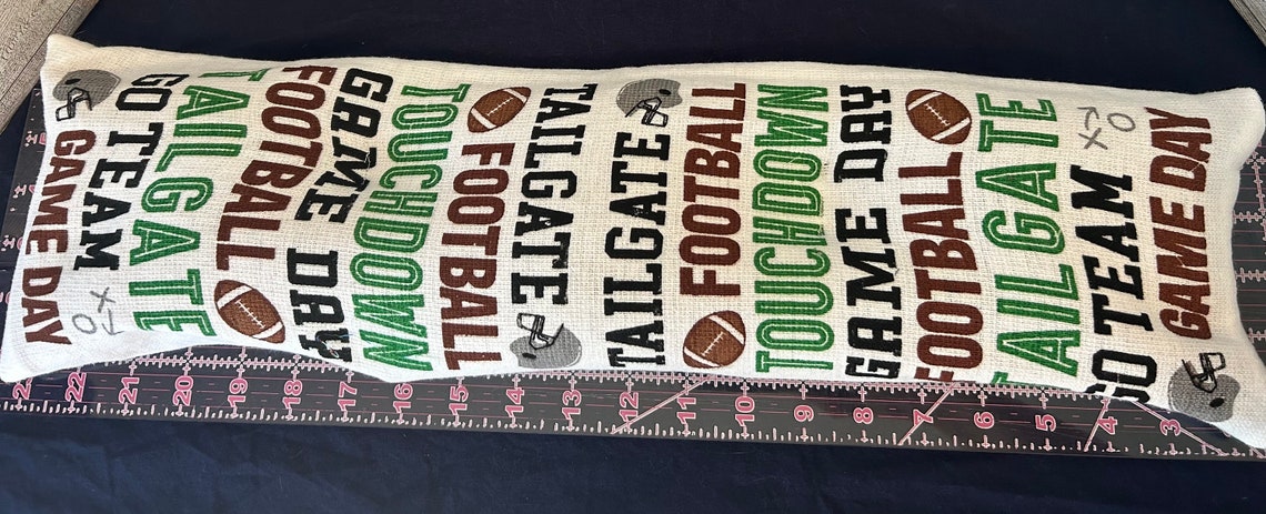 Football Season XL Neck and Shoulder Wrap Reusable Heat/cold Pack With ...