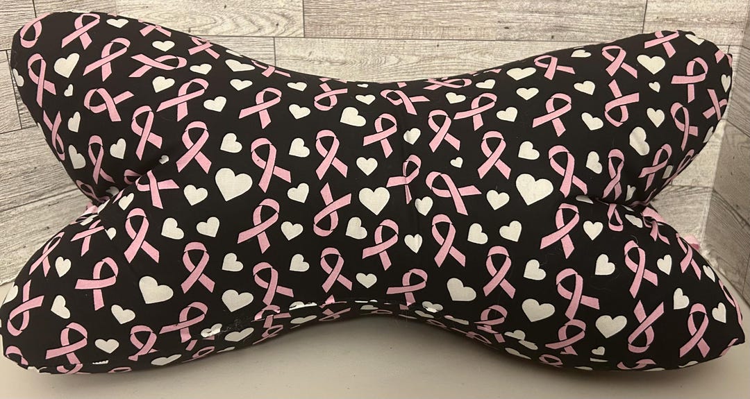 Healing With Love, Breast Cancer Ribbons 3 Sided, Bone Shaped, Great ...