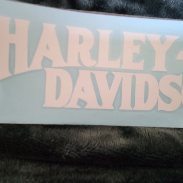 Harley Davidson Tank Decal - Etsy