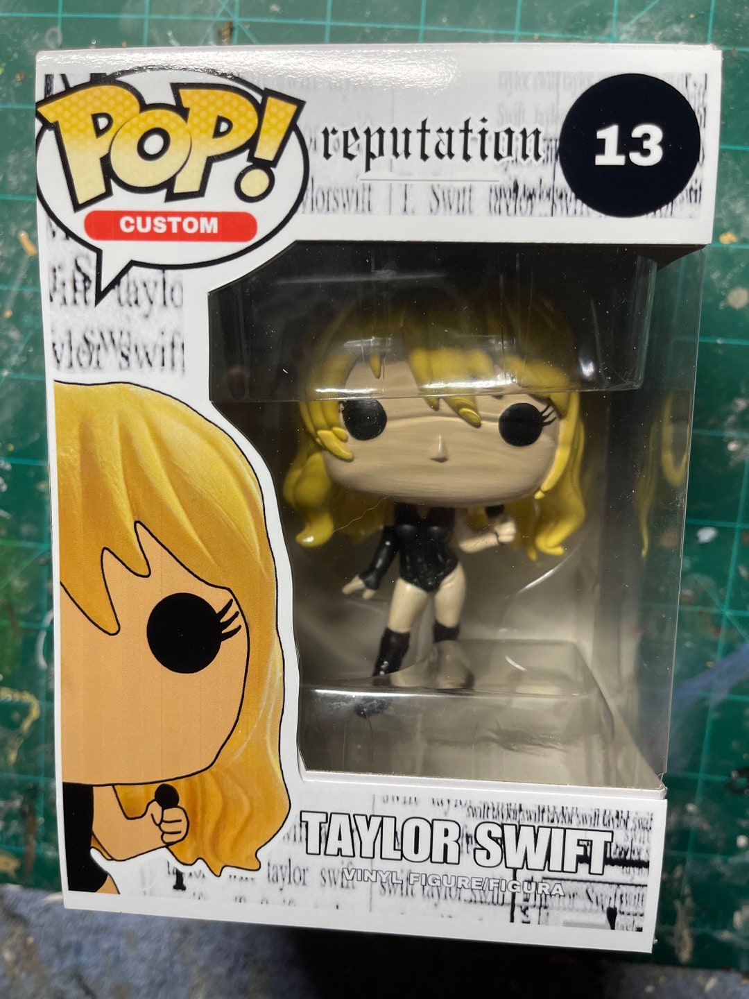 Funko Pop Custom Taylor Swift Reputation Singer - Etsy Funko Pop Custom Taylor Swift Reputation Singer - Etsy