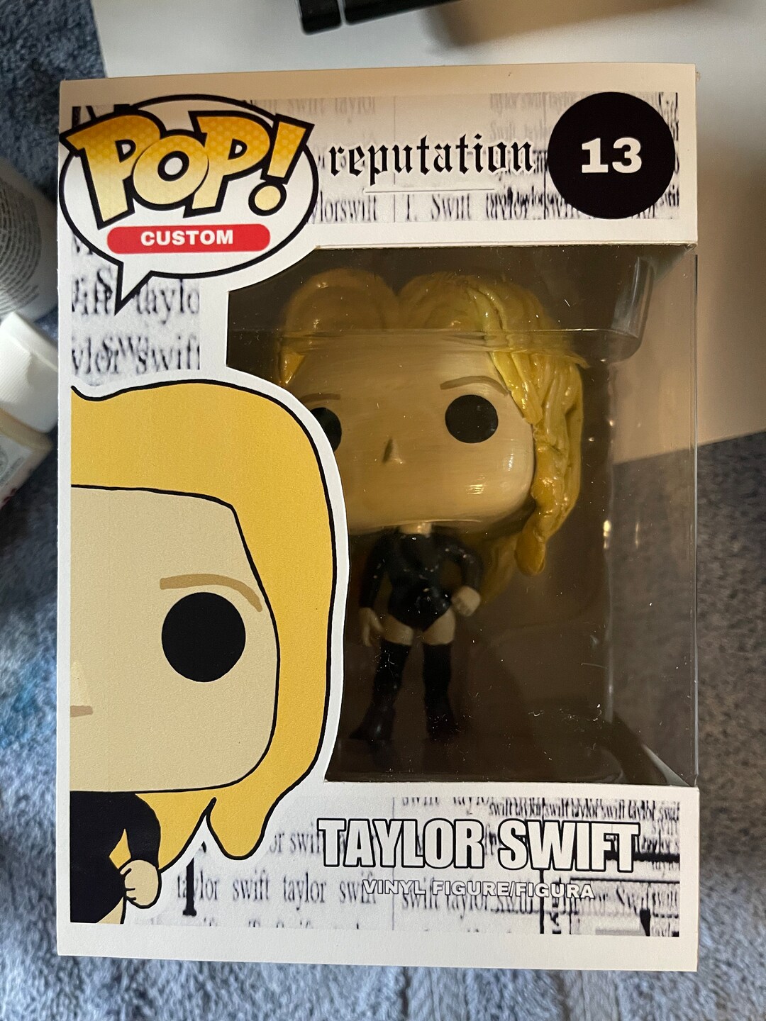 Funko Pop Custom Taylor Swift Reputation Singer - Etsy Funko Pop Custom Taylor Swift Reputation Singer - Etsy