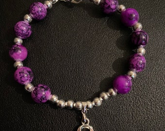 IBD Awareness Silver Plated Bracelet Ulcerative Colitis - Etsy UK